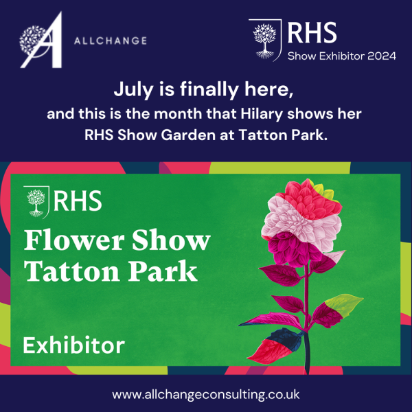 July is finally here, and this is the month that Hilary Newhall shows her RHS Show Garden at ...